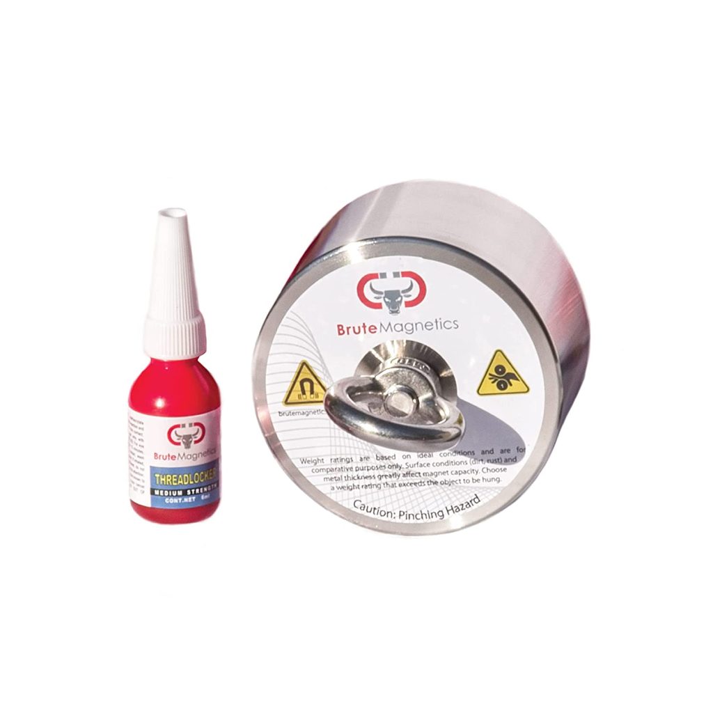 "Boss" 3,500 Lb 360 Degree Magnet by Brute Magnetics - Magnet Fishing Pro